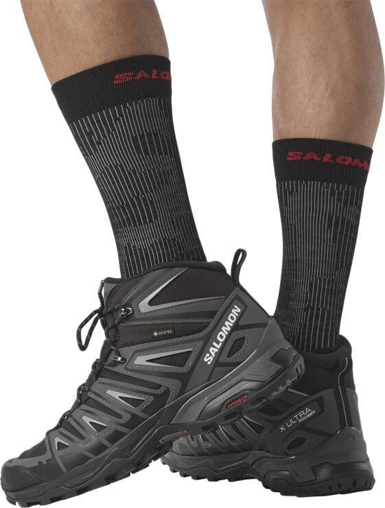 Salomon X Ultra Pioneer Mid GTX Schwarz | hervis.at